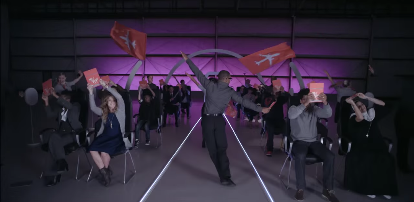 品味：只要用心，飛航安全影片也可以是起飛前的聲光饗宴 #VirginAmerica | MR JAMIE